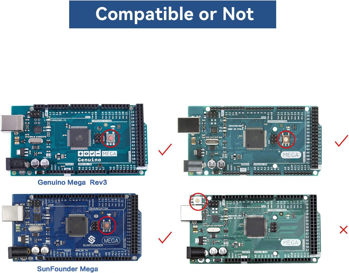 SunFounder 2560 Case Enclosure Transparent Gloss Acrylic Computer Box Compatible with Arduino Mega 2560 Rev3 R3, Genuino Mega 2560 Rev3 (Mega 2560 Board not Included)