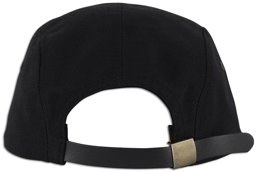 Bandana Brim Paisley Money Camouflage Camper 5 Panel Strapback Buckle Hat Cap (Black/Lime Green Aisley)
