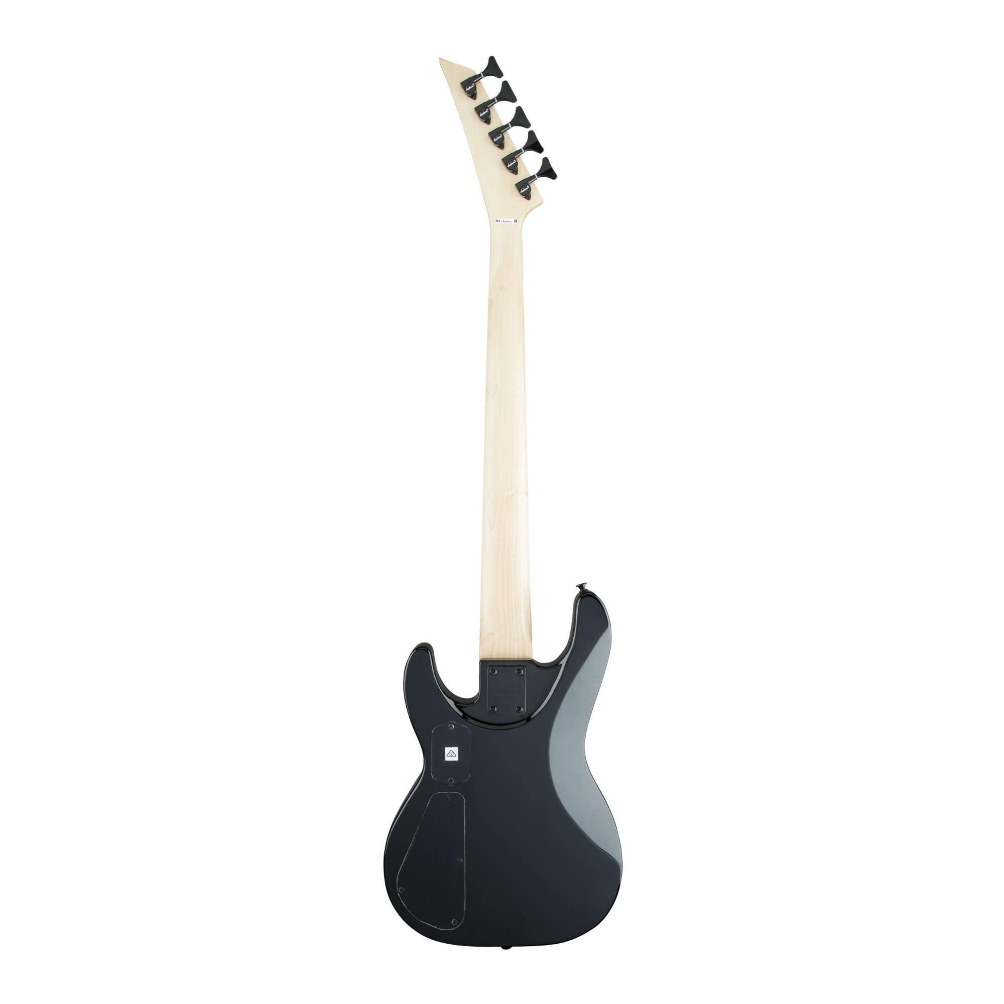 Jackson JS Series 5-String Concert Bass JS3VQ, Transparent Red Burst, Amaranth Fingerboard