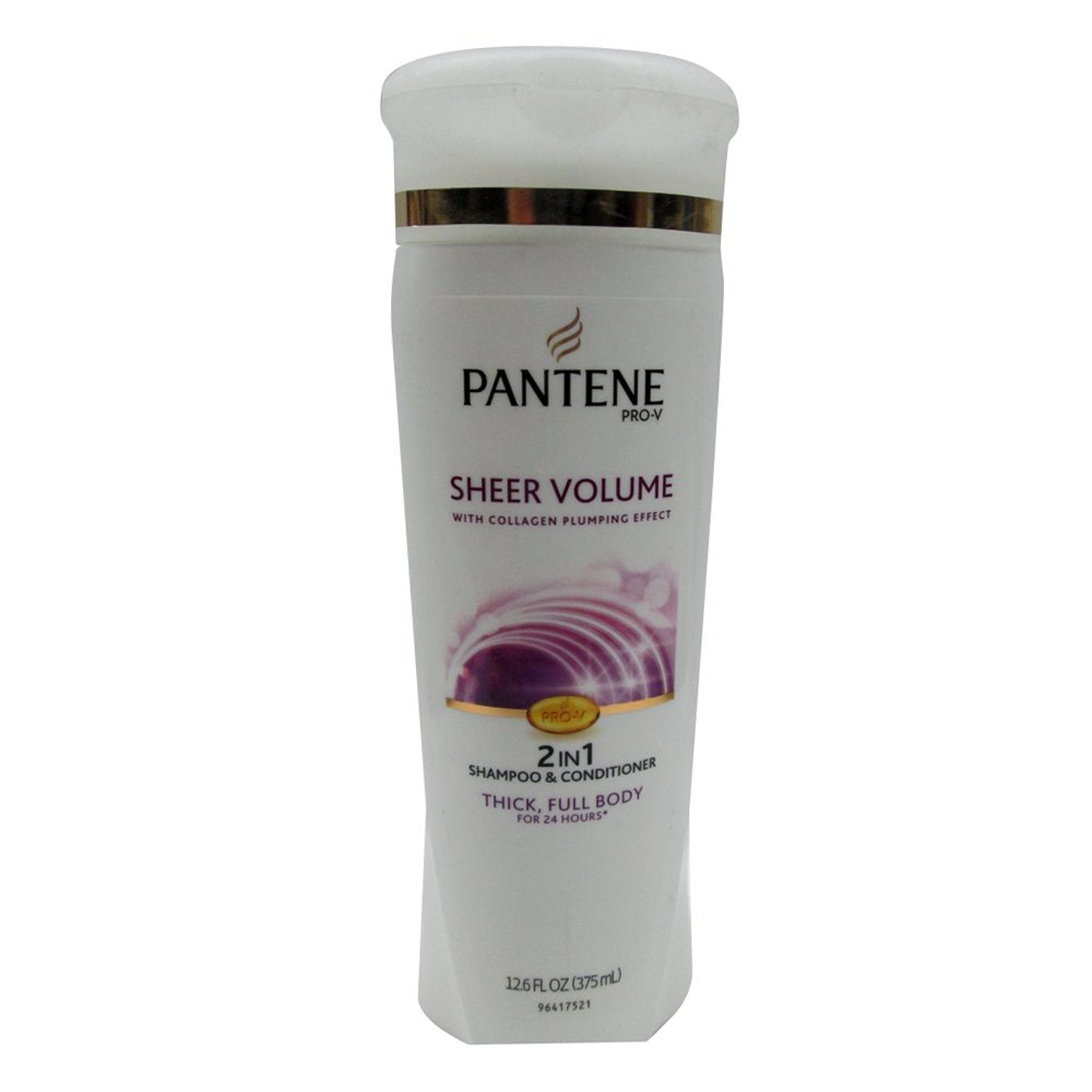 Pantene Pro-V Fine Hair Sheer Volume 2in1 Formula - 12.6 oz - 2 pk