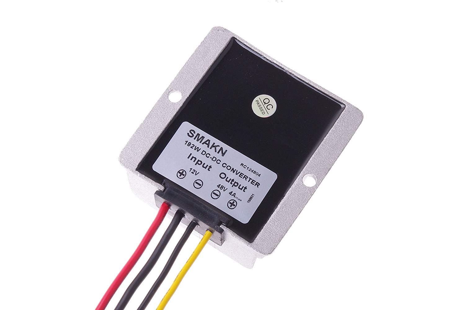 SMAKN® Waterproof DC/DC Converter 12V (10-30V) Step UP to 48V/4A 192W Power Supply Module