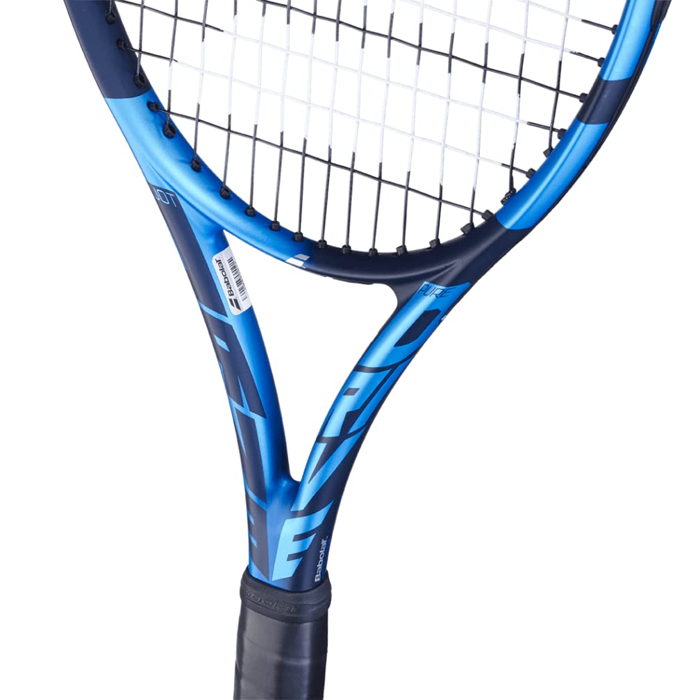 Babolat Pure Drive Tour Tennis Racquet - Strung with 16g White Syn Gut at Mid-Range Tension (4 1/4" Grip)