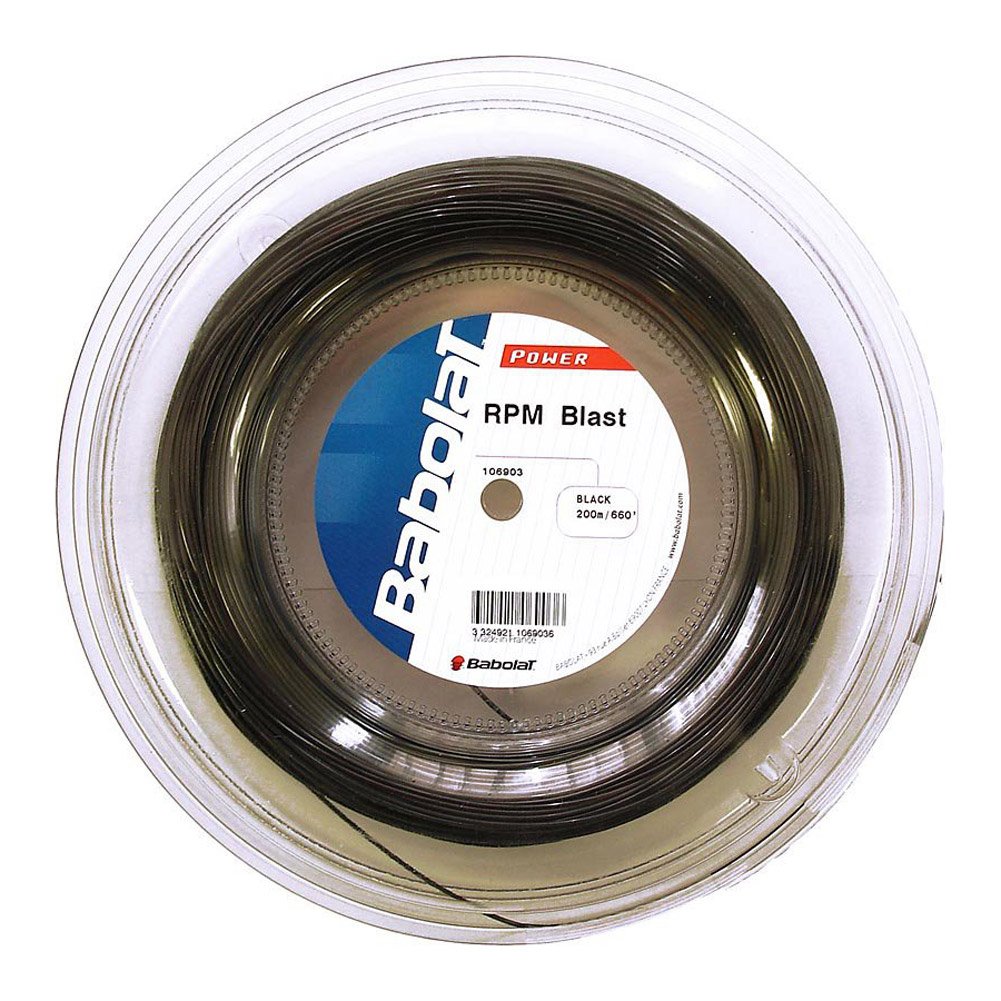 Babolat RPM Blast (16-1.30mm) Tennis String Reel (Black)