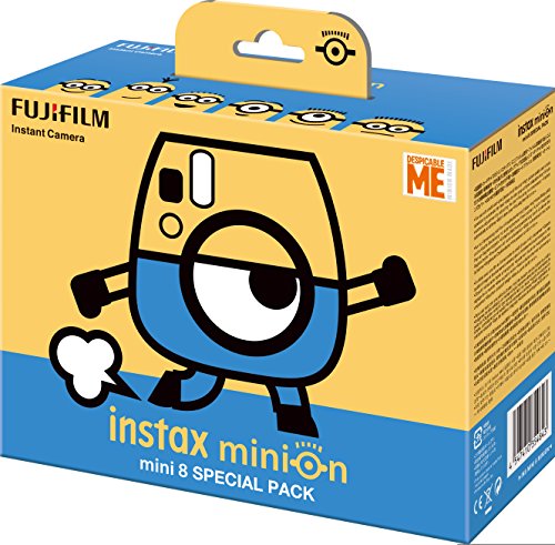 Fujifilm Instax Mini 8 Minion Instant Photos Film Camera (Japan Import)