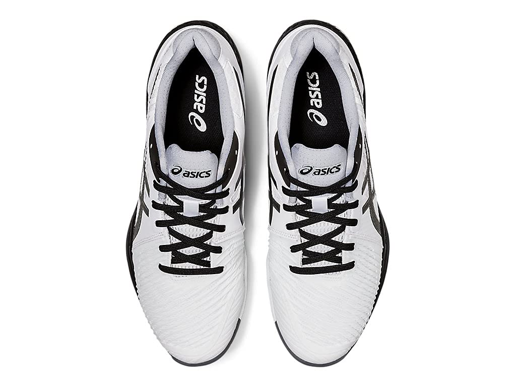 ASICS Men's Netburner Ballistic FlyteFoam 2 Volleyball Shoes, 11.5, White/Gunmetal