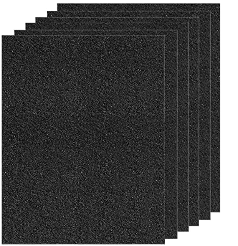 Dekiru Carbon Activated Filter Precut for HPA300 Prefilter Compatible with Honeywell Air Purifier Filter Replacement, Fit for Easy Installation Advanced Filters (6 Pack)