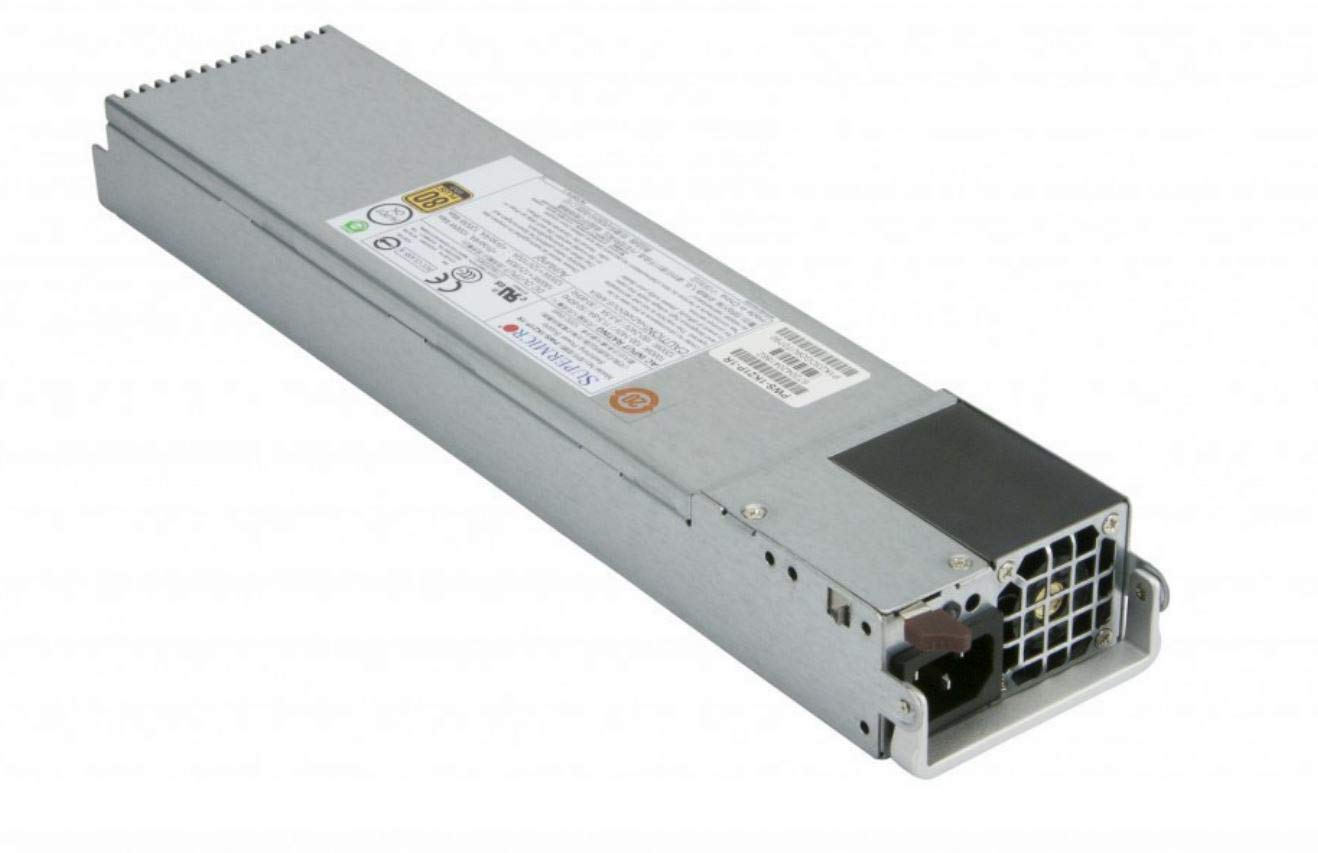 Supermicro PWS-1K21P-1R 1200W High-Efficiency (1+1) Redundant Power Supply with PMBus