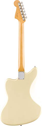 Fender Vintera 60s Jazzmaster Electric Guitar, with 2-Year Warranty, Olympic White, Pau Ferro Fingerboard