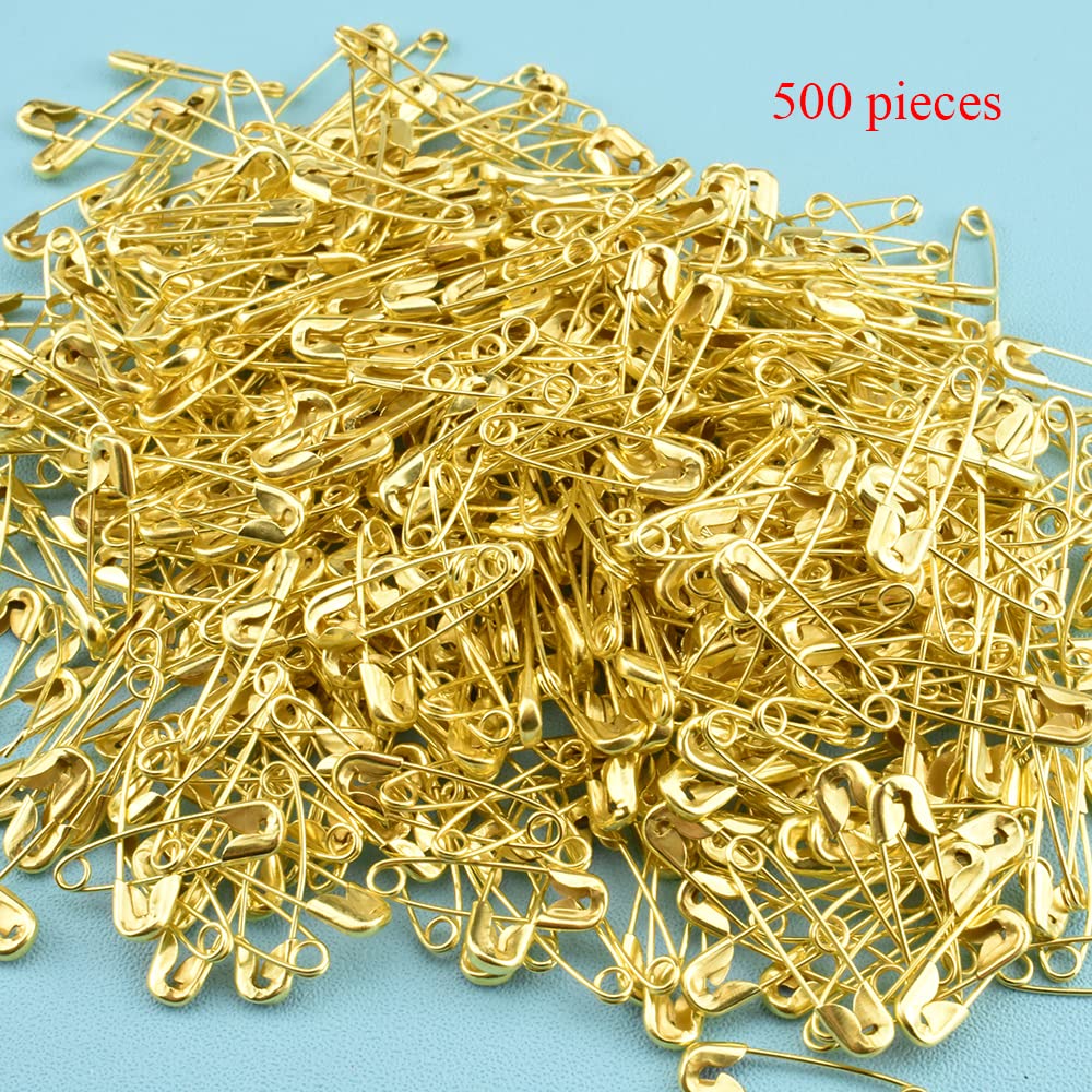 HAHIYO 36mm Length Safety Pins Closed Sturdy Avoid Misplacement Easy Penetrate Safer Operate Reusable Durable Stainless Steel Nappy Diaper Pin Silver 350 PCS for Sock Towel Bed Sheet Vurtains Clothing