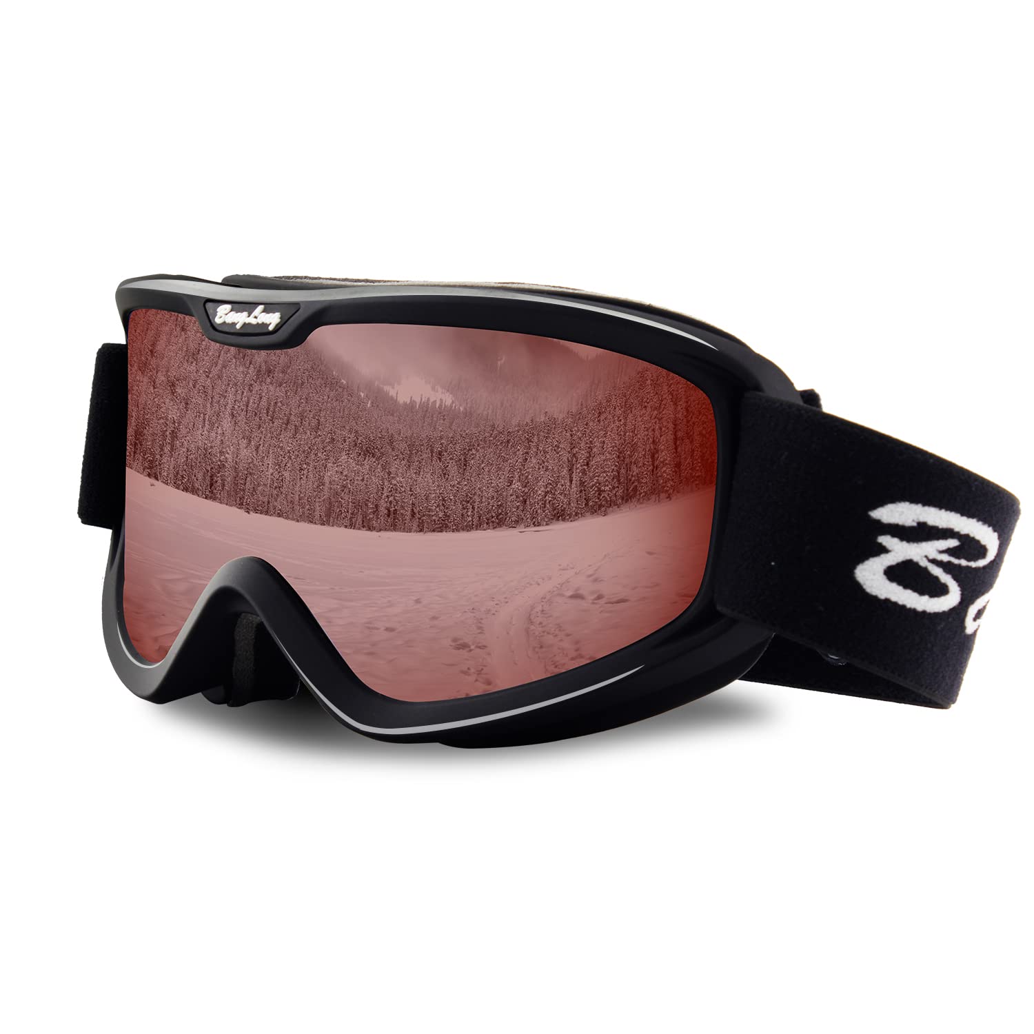 BangLong Ski Goggles, Snowboard/Ski Goggles Anti Fog UV Protection Design for Men Women Skating, Skiing, Snowmobile