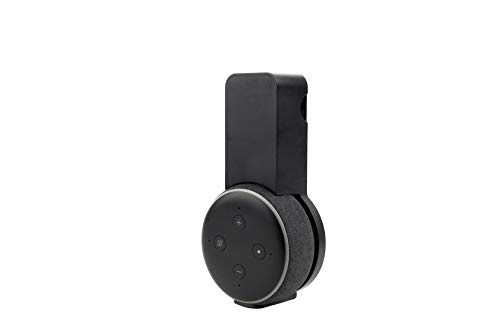 Amazon Basics Outlet Wall Mount for 3rd Generation Echo Dot Only, Black