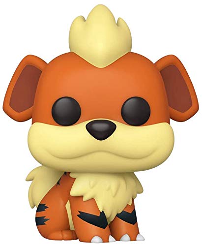Pokemon - Growlithe Pop! Vinyl Figure (Bundled with Compatible Box Protector Case), Multicolored, 3.75 inches