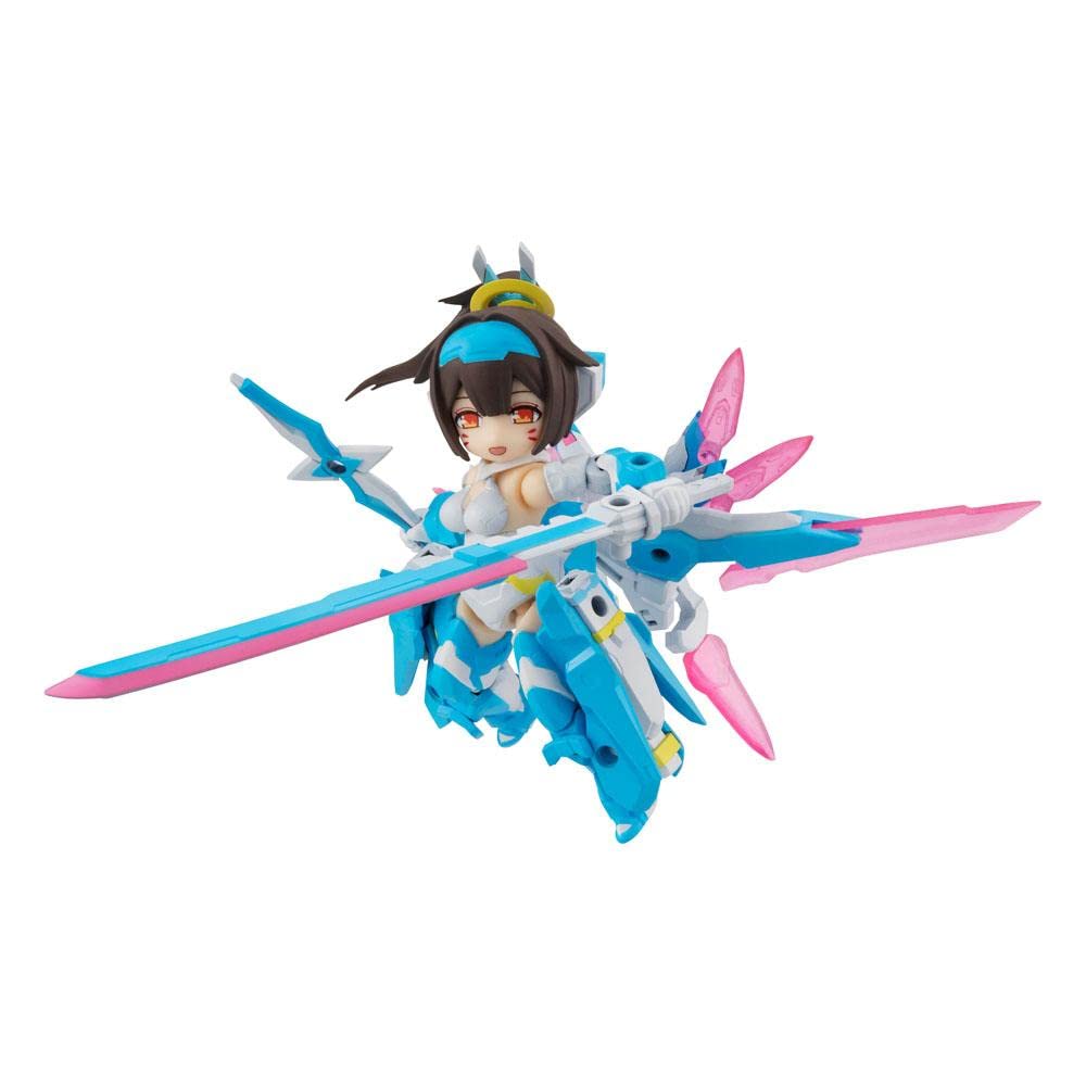 Megahouse Desktop Army Megami Device Asra Series (Cherry Blossom Oni, Aoi) Box of 4, Multiple Colors (MH83138)
