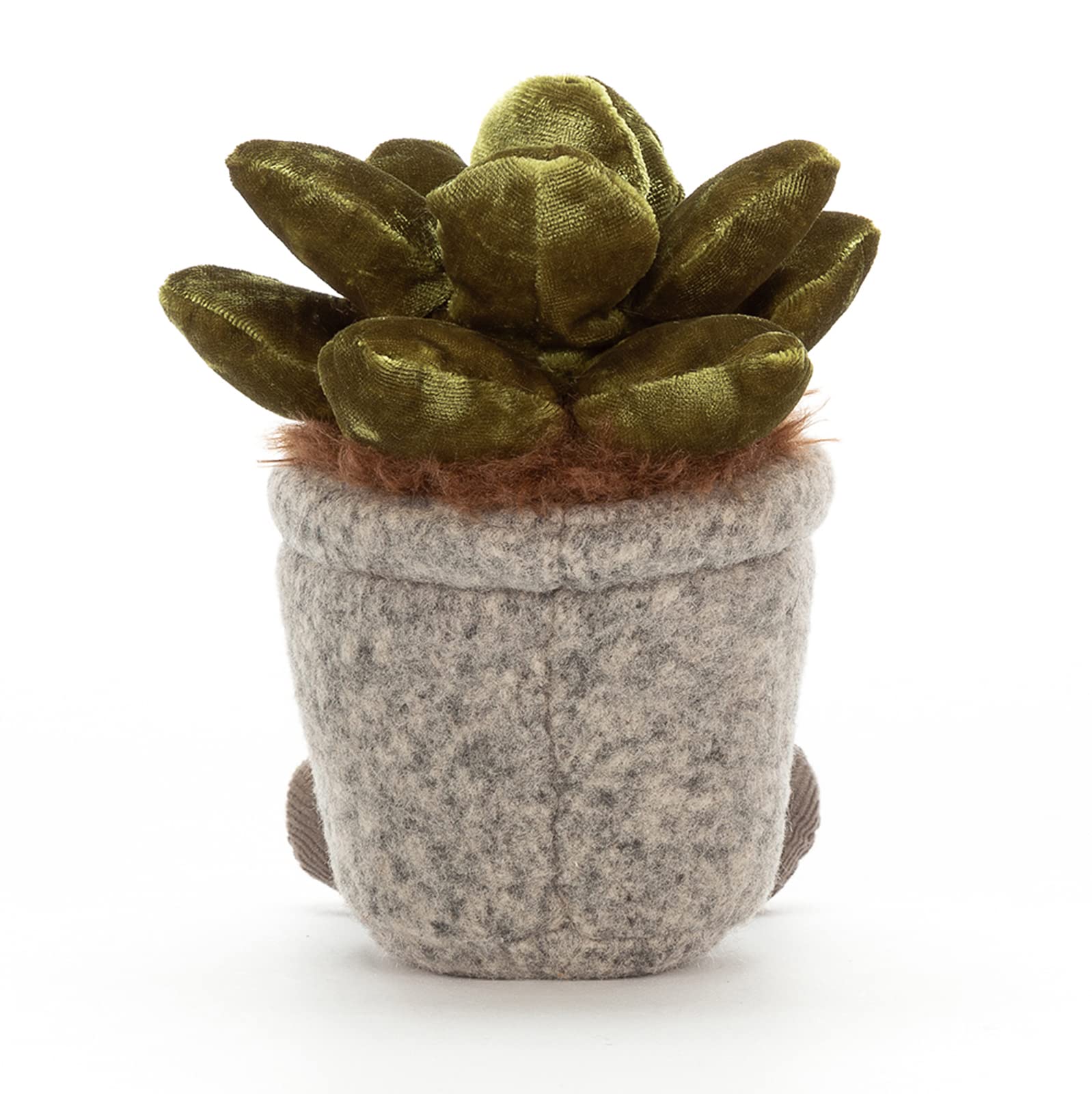 Jellycat Silly Succulent Jade Plant Plush, 7 inches
