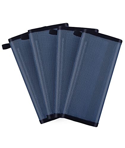 Fly Boots for Horse Leggins,Horse Fly Boots,Horse Leg Protection Set of 4(Pony/Donkey,Blue)