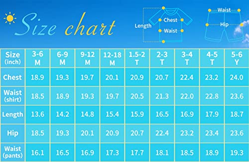 Dilon Toddler Baby Boys Swimsuit Shark Bathing Suits Set-Two Piece Short Sleeve Rashguard Swimwear & Swim Trunks Set(Shark,12-18 Months)