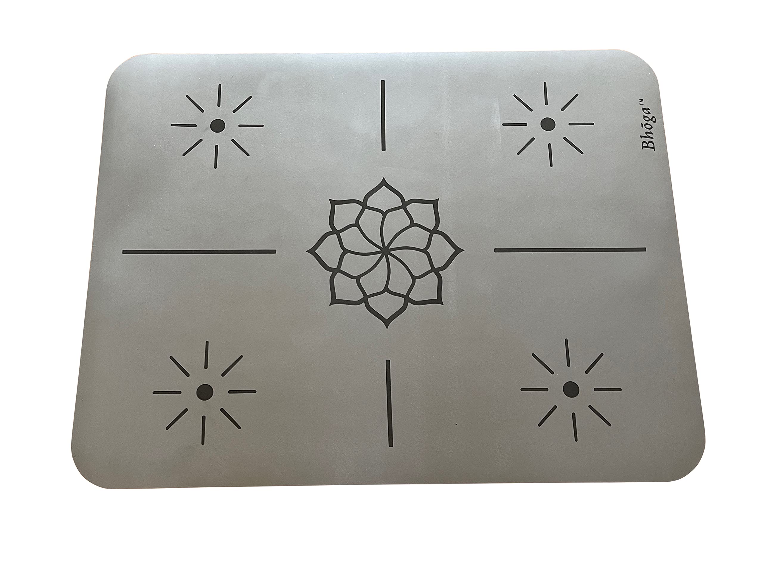 Bhoga Yoga Pad - Mini Yoga Mat (Pretty Pink)