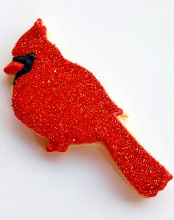 Cardinal Bird 4.5 Inch Cookie Cutter from The Cookie Cutter Shop β Tin Plated Steel Cookie Cutter