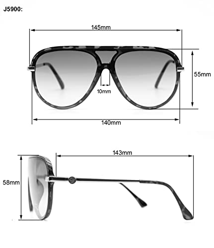 Jessica Simpson J5900 Aviator Shield Sunglasses with 100% UV Protection. Glam Gifts for Women, 140 mm, Nude & Rose Gold