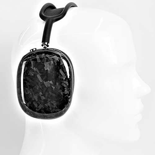 Foam Masters Genuine Forged Carbon Fiber Case for AirPods Max - Extreme Slim (Forged Glossy)