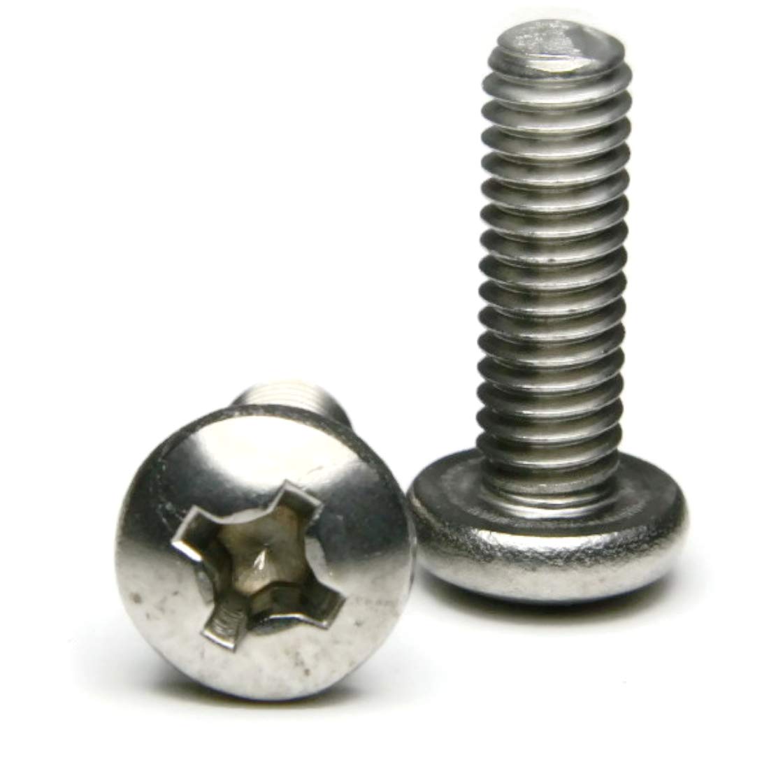 Phillips Pan Head Machine Screw 18-8 Stainless Steel - 1/4-20 x 3 Qty-25