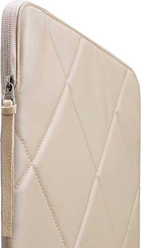 Comfyable Cute Tablet Sleeve for Women, Compatible for iPad Pro 12.9 inch M2 M1 2022 2021 2020 & Smart/Magic Keyboard with Pencil Holder - Quilted PU Leather Bag Waterproof Slim Carrying Cover Case
