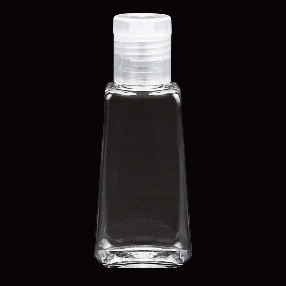 BIGNC 30 Pack Portable Travel Bottle, Empty Clear Travel Refillable Flip-Top Bottles for Travel Outdoor Camping Business, 1Ounce