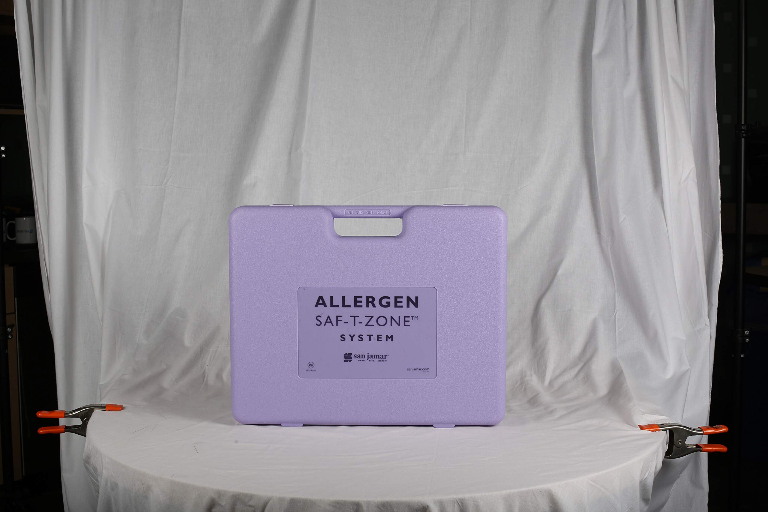 Carlisle FoodService Products San Jamar ASZ121812SYS Allergen Saf-T-Zone System Kit,Multicolor