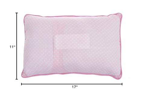 Cozy Line Home Fashions Sleep Tight Decorative Throw Pillow, Cute Room Decor for Kids, Girls for Reading and Lounging Comfy Pillow