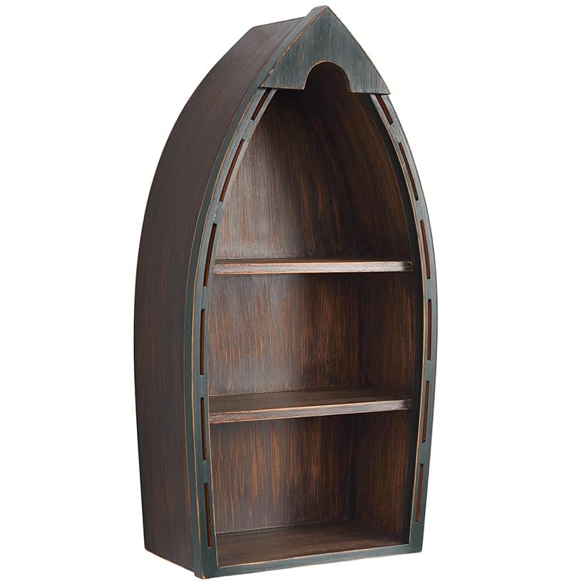 The Lakeside Collection Canoe Wall Decor - Natural/Green