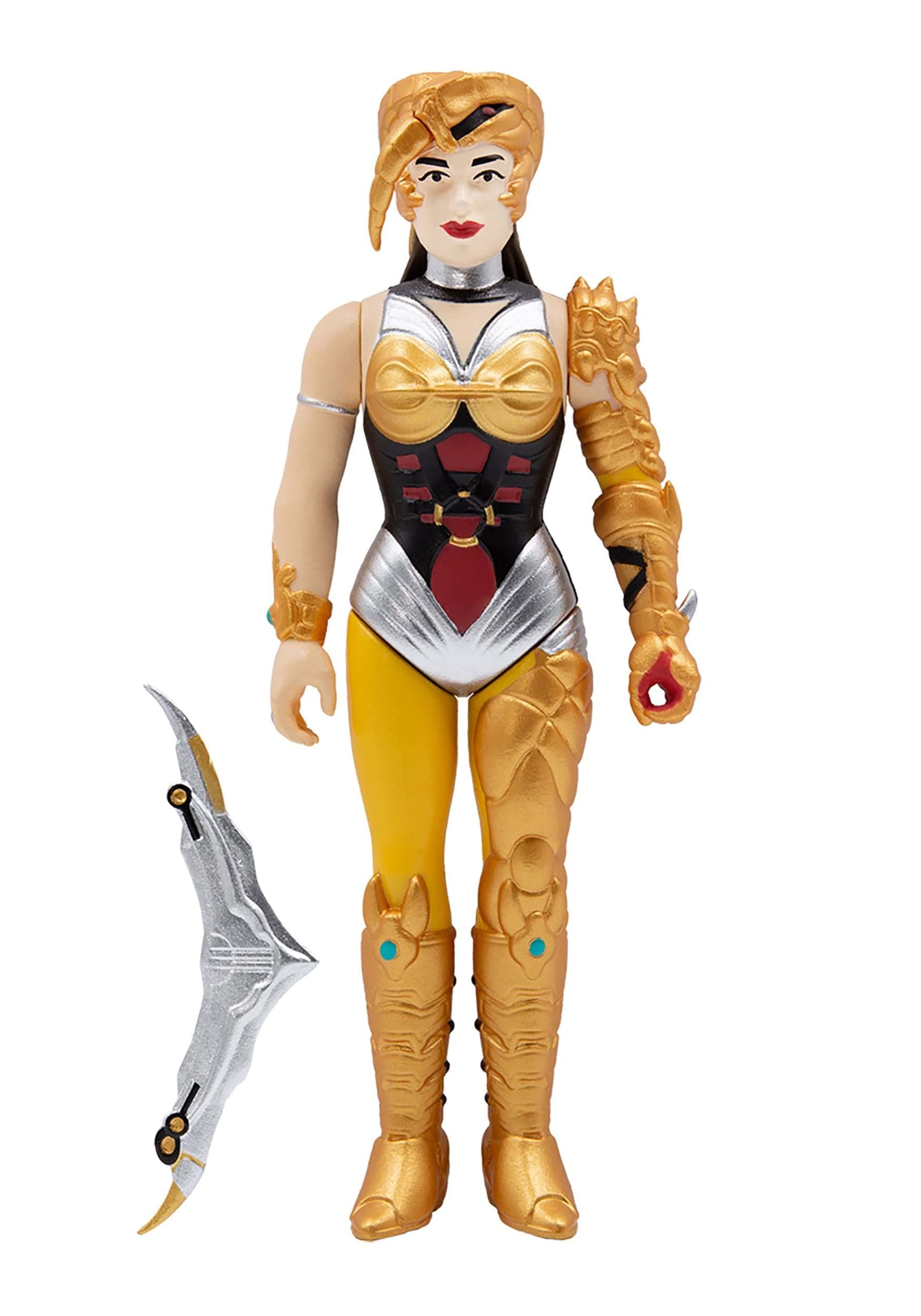 Super7 Mighty Morphin Power Rangers Scorpina 3.75 in Reaction Figure