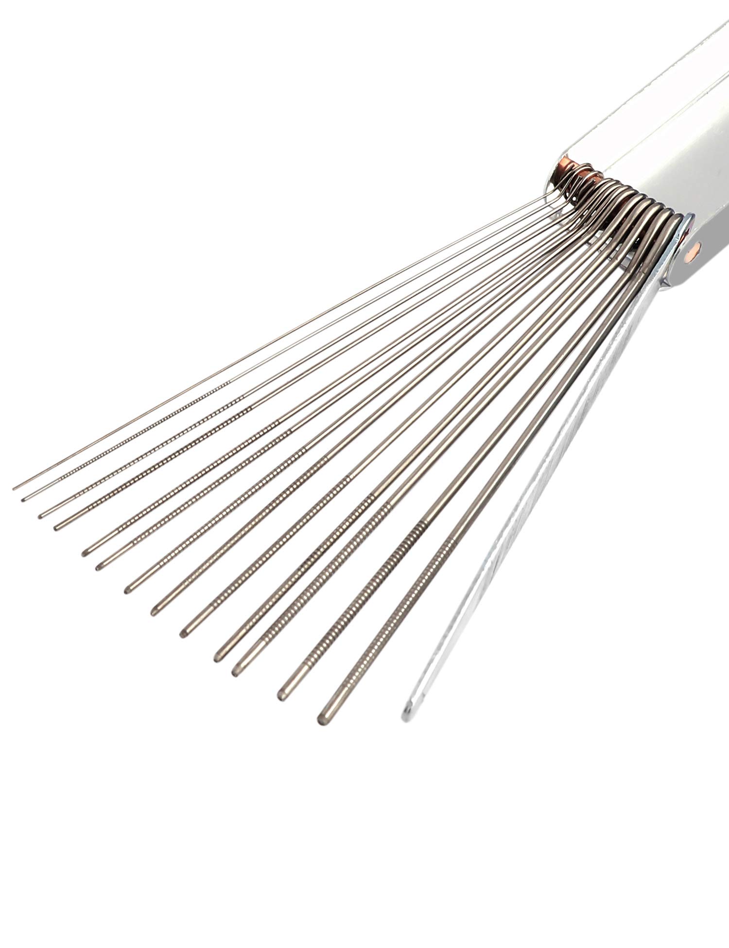 Metallor Guitar Nut Slotting Files Saw Rods Filing Tools Long Shaft Tip Cleaner Files Bridge Slot Filing Luthier Tools.