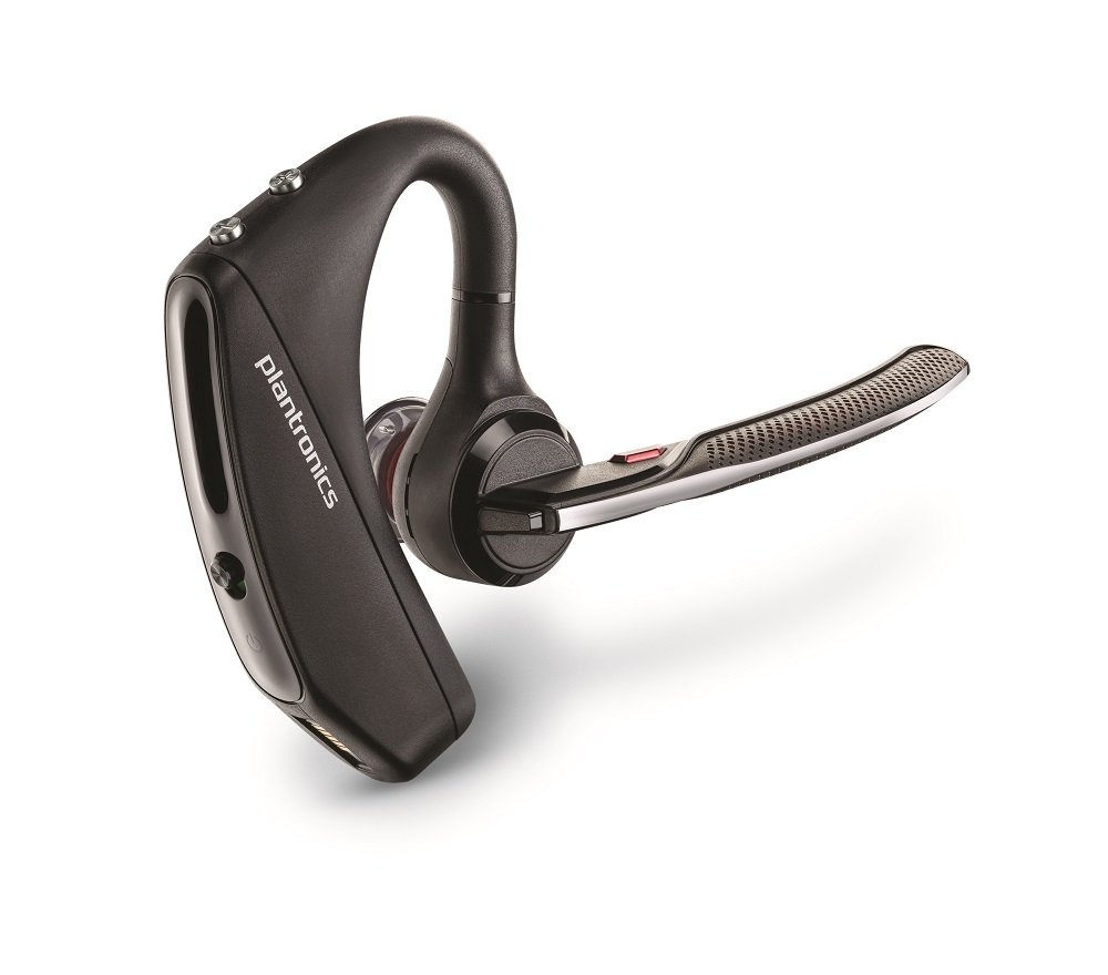 Plantronics Voyager 5200 Bluetooth Headset Black Bluetooth Headphones and Headsets (Renewed)