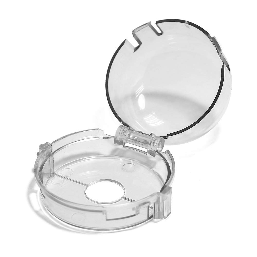 Stove Knob Covers for Child Safety by Kiddigard - Small to Medium Sized Clear Kitchen Stove Knob Covers for Child & Baby Safety – Value for Money with Step-by-Step Instruction Guide, 6 Count