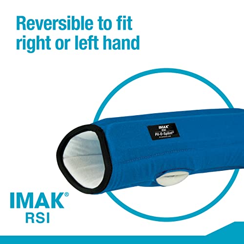 Brownmed - IMAK RSI Pil-O-Splint - Wrist Brace & Immobilizer for Carpal Tunnel - Wrist Support with Removable Splint for Customizable Comfort - Nighttime Splint