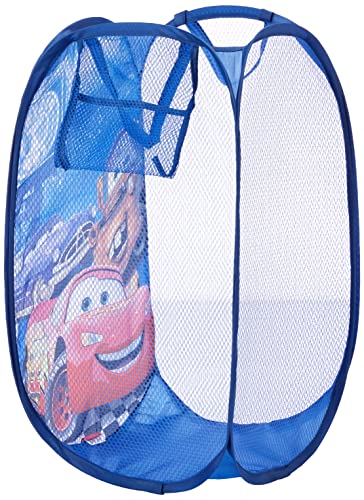 Disney Cars Pop Up Hamper Blue 1'2" x 1'2" x 1'8"