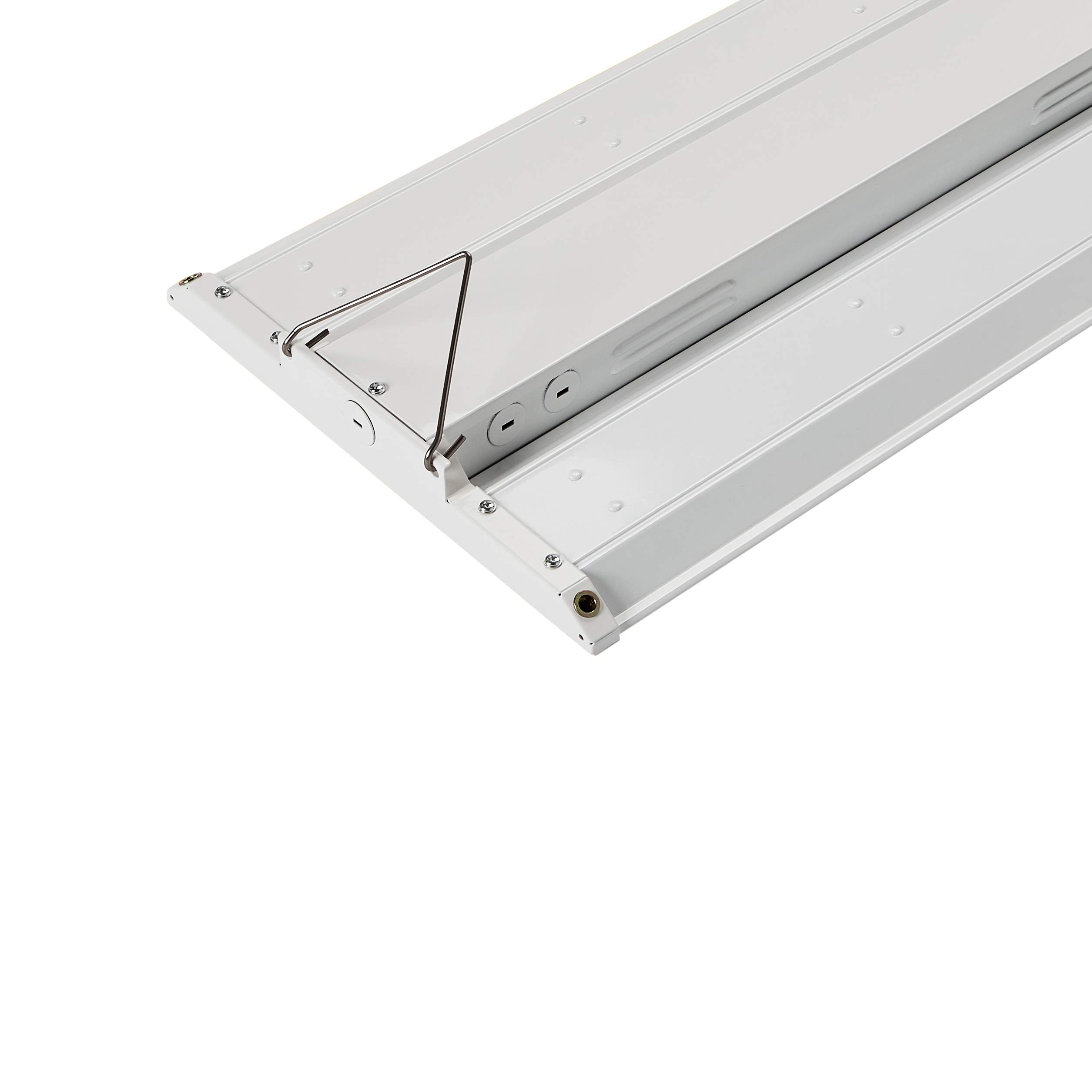 AmazonCommercial LED Linear High Bay, 90 Watt, 50000 Hours, Dimmable 0-10V, 12000 Lumens, ETL and DLC Certified, Daylight, 1-Pack