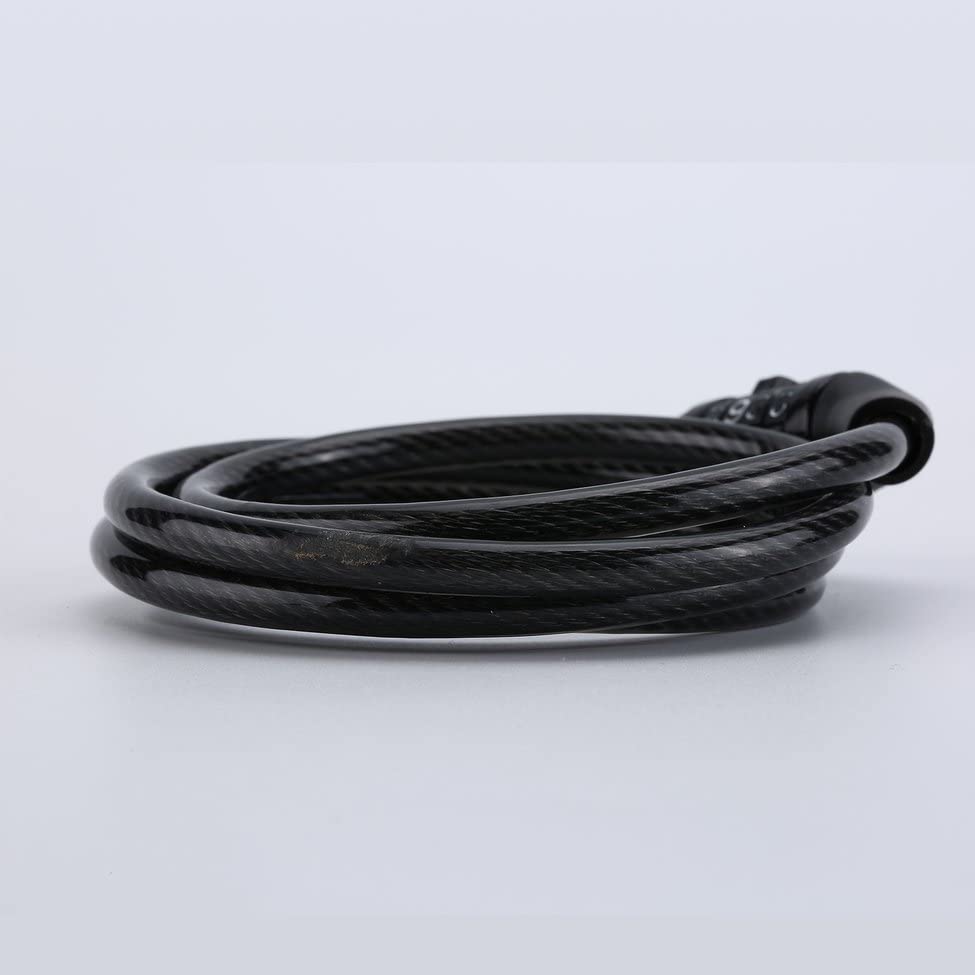 Bicycle Lock Code Bike Cycling Key Locks Password Combination Security Steel Wire Locks Bicycle Accessories