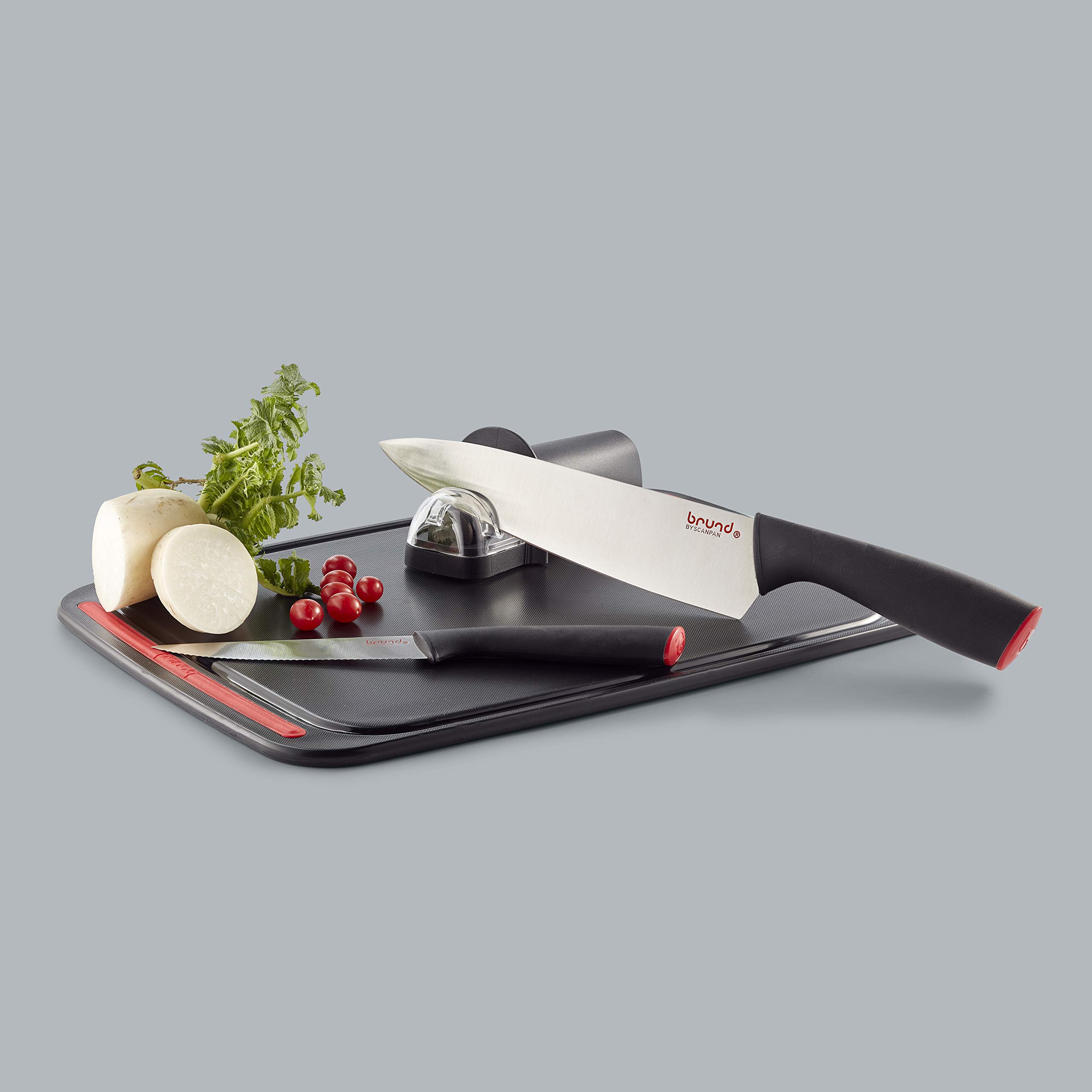 Brund Easycut Cutting Board, 36 x 26cm, Black