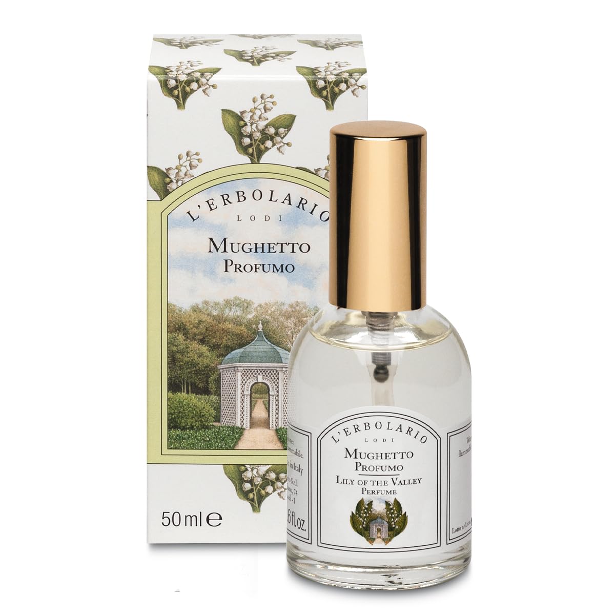 Mughetto (Lily of the Valley) Aqua di Profumo (Eau de Parfum) by L’Erbolario Lodi