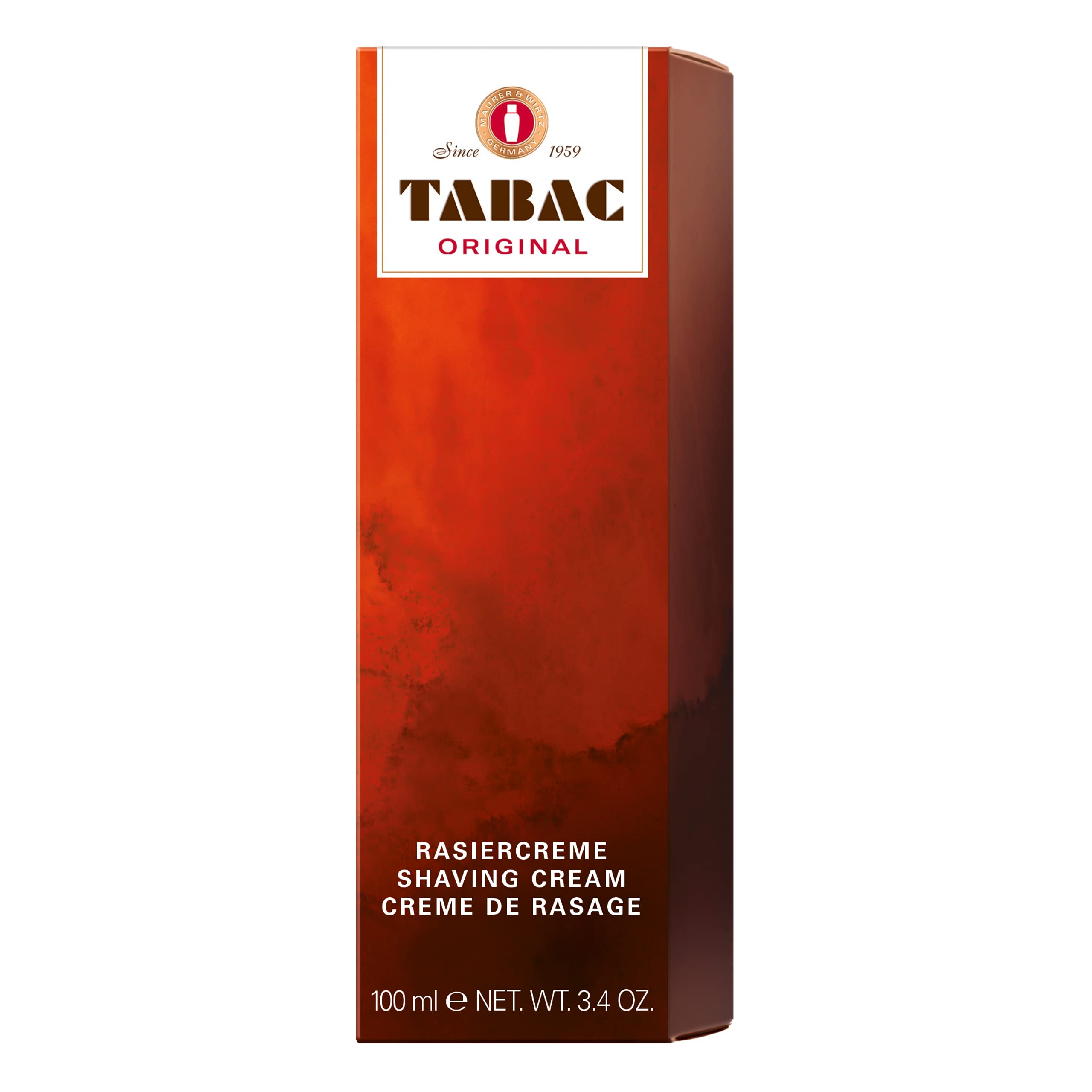 Tabac Original Shaving Cream for Men, 3.4 oz, Citrus and Lavender Scent