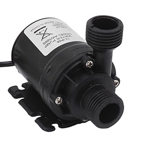 Ice Machine Water Pump, Water Pump IP68 Sealed Ceramic Shaft Miniature Low Noise for Beverage Machine (DC24V)