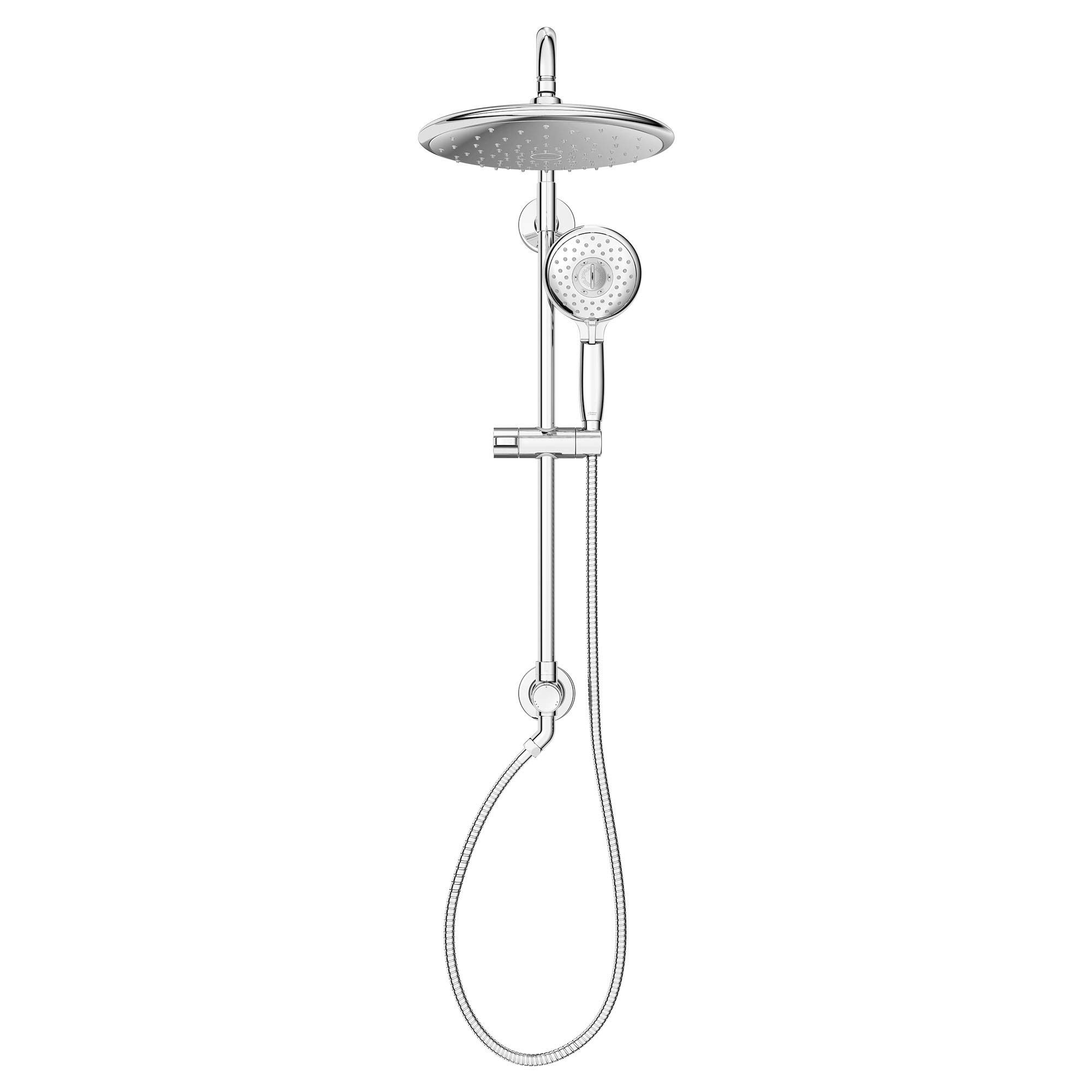 American Standard 9035804.002 Spectra Versa System with Rain Showerhead and Hand Shower, 2.5 GPM, Polished Chrome