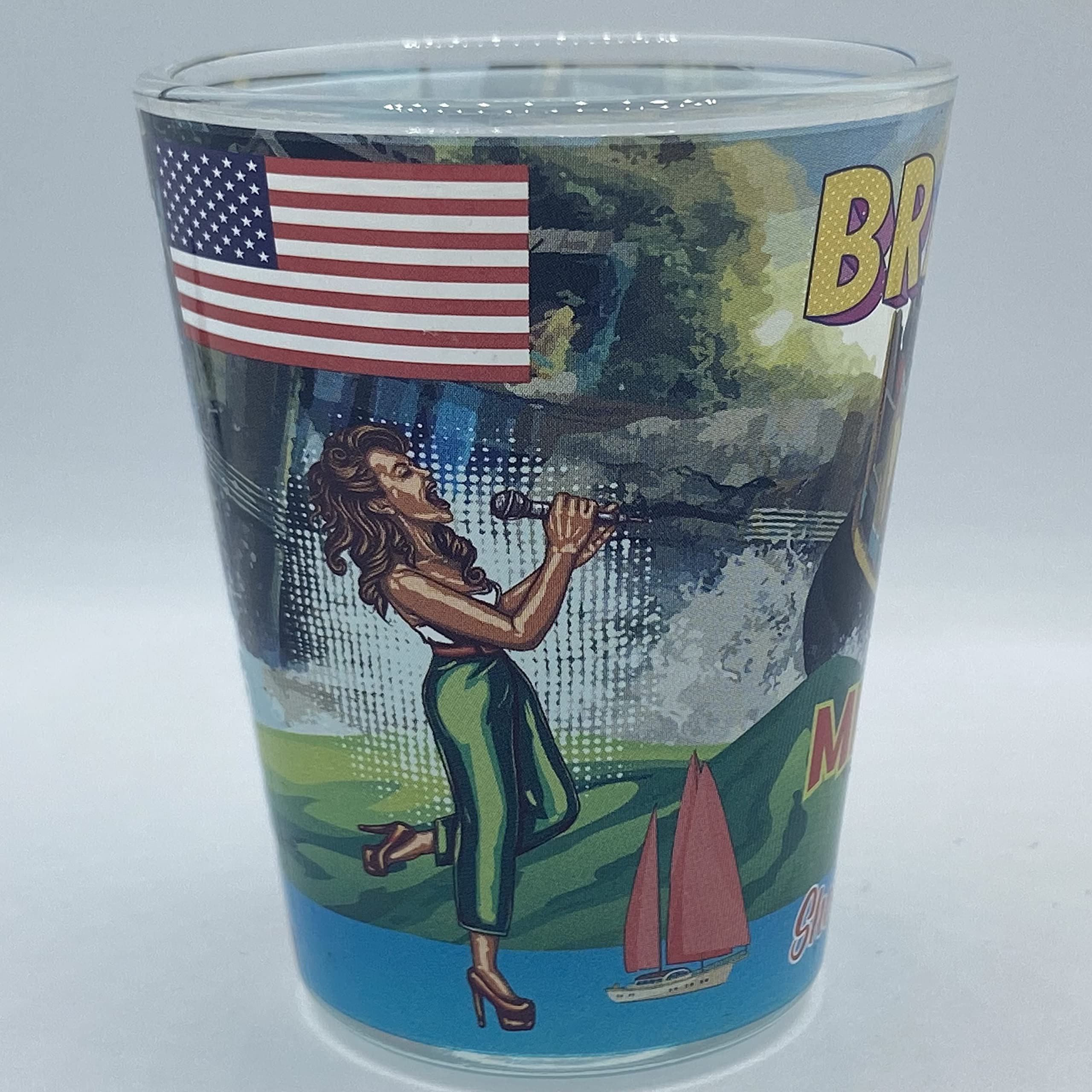 Branson Missouri Shot Glass 2 Onz. 2.25" high x 1.9" Width