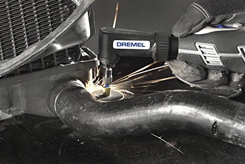 Dremel 575 Right Angle Attachment for Rotary Tool- Angle Drill Attachment , Black