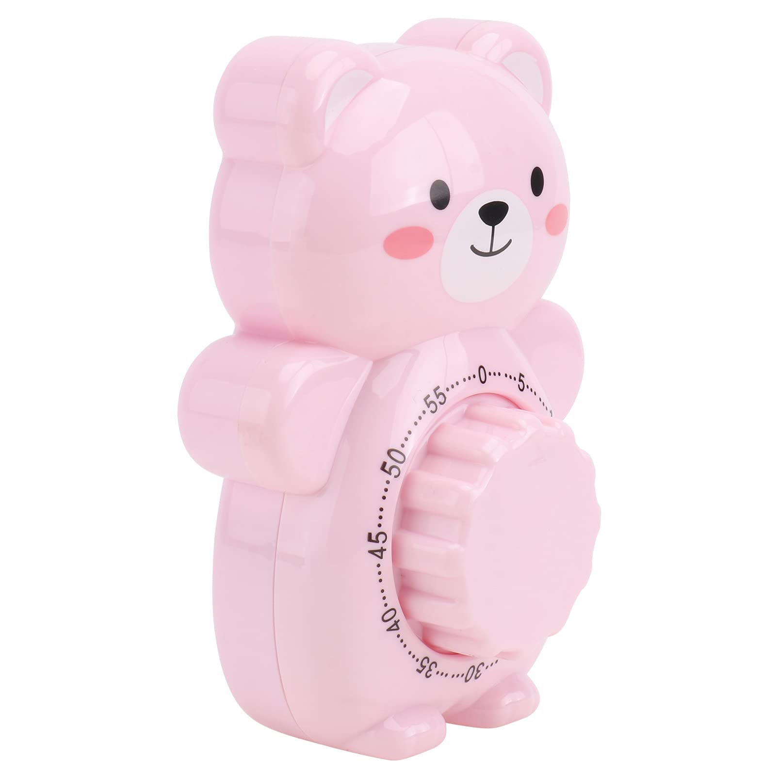 Cabilock 1pc Bear Timer Mechanical Timer Cooking Timer Countdown Timer No Battery Timer Learning Timer Frying Timer Cartoon Reminder Statue Kitchen Utensils Toddler Small Gift Abs