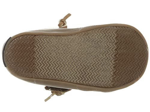 Sperry Kids Footwear Baby Icestrom Crib Boot, Tan/Brown, 4 US Unisex Infant