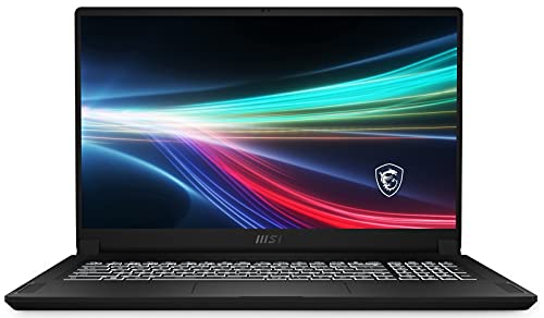 EXCaliberPC 2021 MSI Creator 17 B11UE-471 (i7-11800H, 16GB RAM, 512GB NVMe SSD, RTX 3060 6GB, 17.3" 4K UHD, Windows 10) Content Creation Laptop