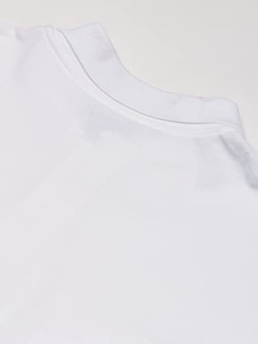 Dickies Men's Long Sleeve Pique Polo, White, XX-Large