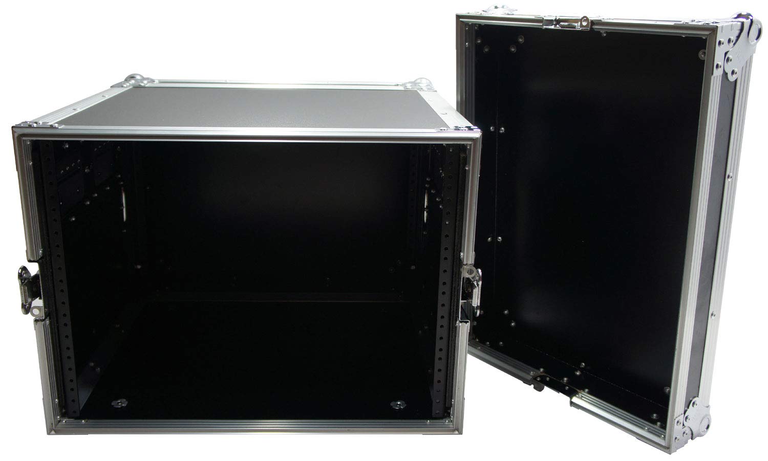 Harmony Audio HC8UAD DJ Flight Amp 8U Rack Space Road Travel Amplifier Case